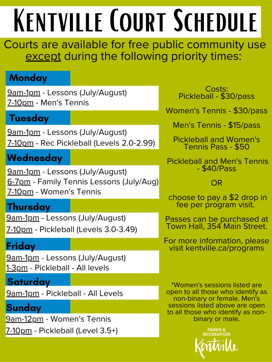 Programs | The Town of Kentville